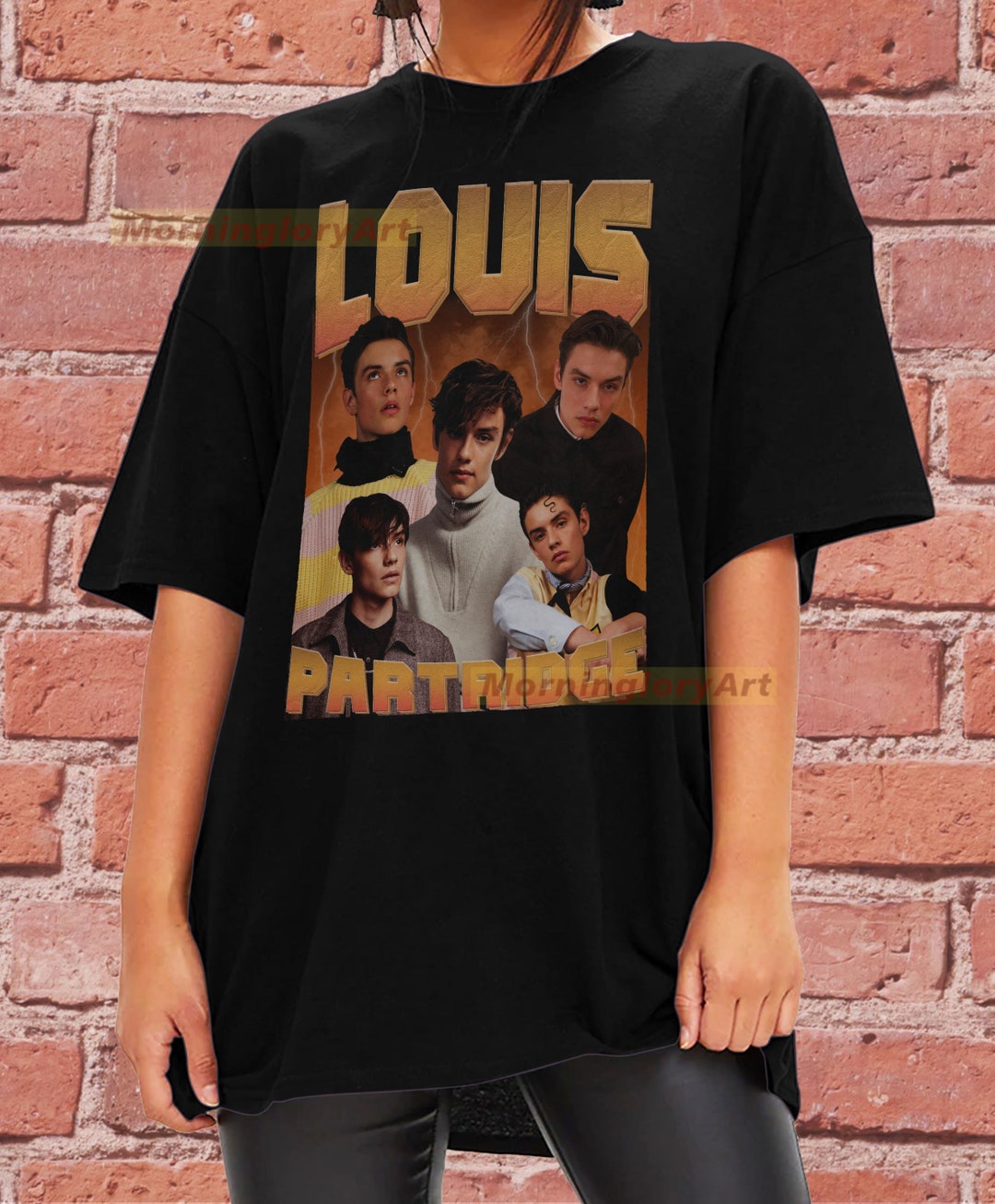 Louis Partridge Shirt Sweatshirt Sweater Cotton T-shirt Tee Unisex ...