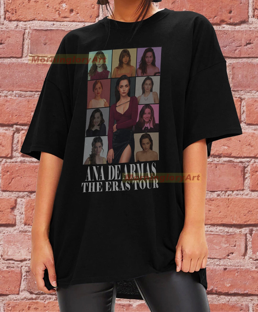 Ana De Armas Tour Shirt Sweatshirt Sweater Cotton T-shirt Tee Unisex ...