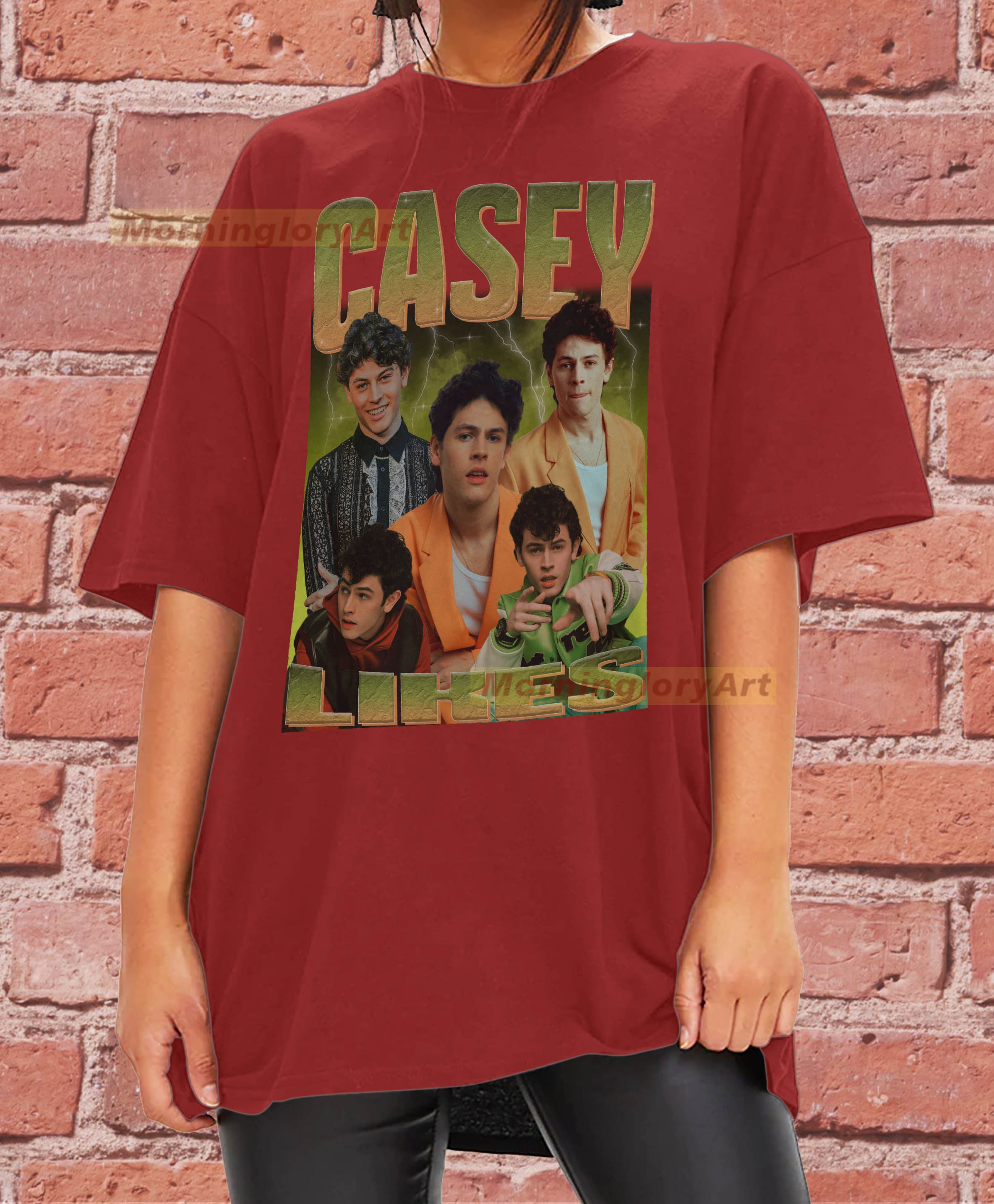 Casey Likes Shirt Sweatshirt Sweater Cotton T-shirt Tee Unisex Graphic ...