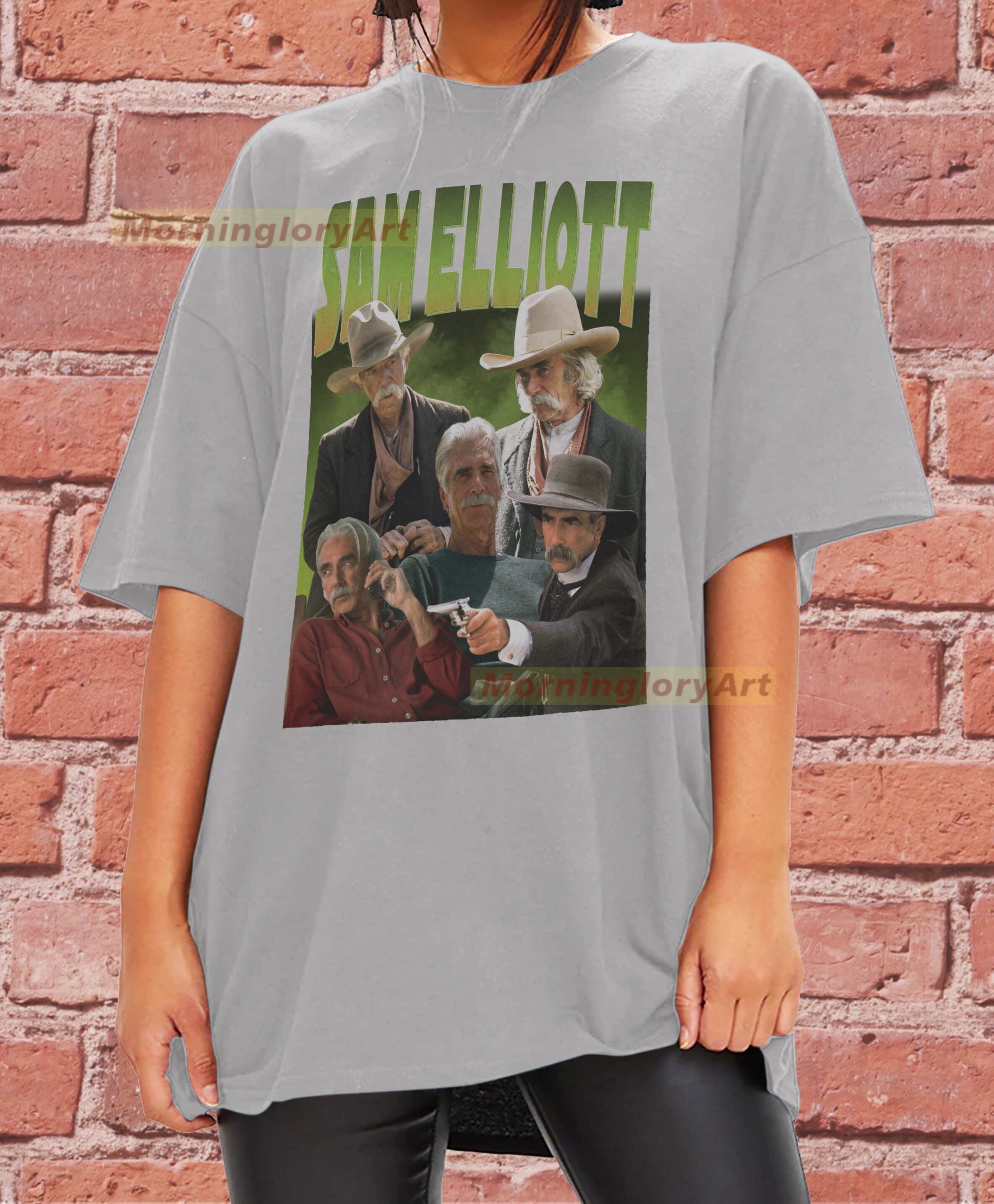 Sam Elliott T-shirt Shirt Sweatshirt Sweater Cotton Tee Unisex Graphic ...
