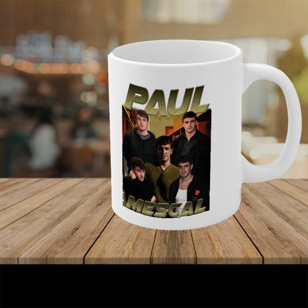 Paul Mescal Mug, Mug Coffee, Beautiful Coffee Mug, Ceramic Mug Ceramic ...