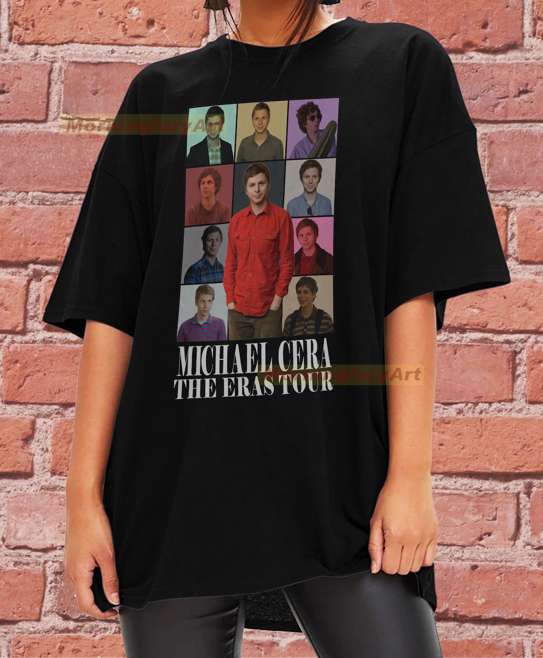 Michael Cera Tour Shirt Sweatshirt Sweater Cotton T-shirt Tee Unisex ...