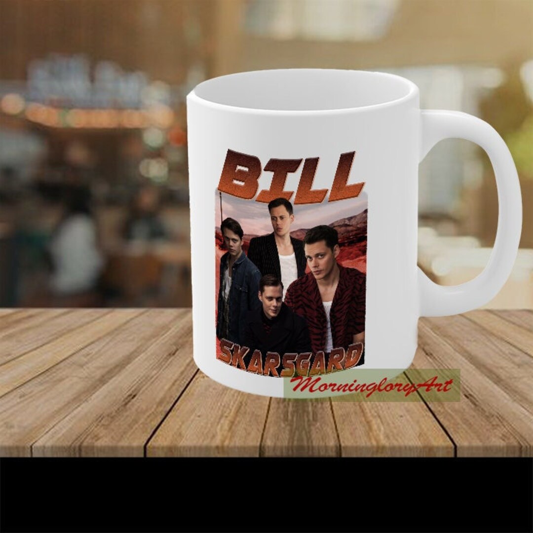 Bill Skarsgard Mug, Mug Coffee, Beautiful Coffee Mug, Ceramic Mug ...