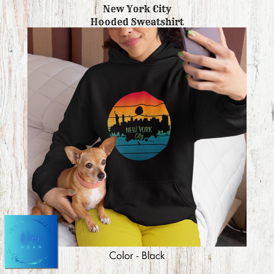 New York City Hoodie, NYC Fan Hoodie, Vintage Inspired City Hoodie ...