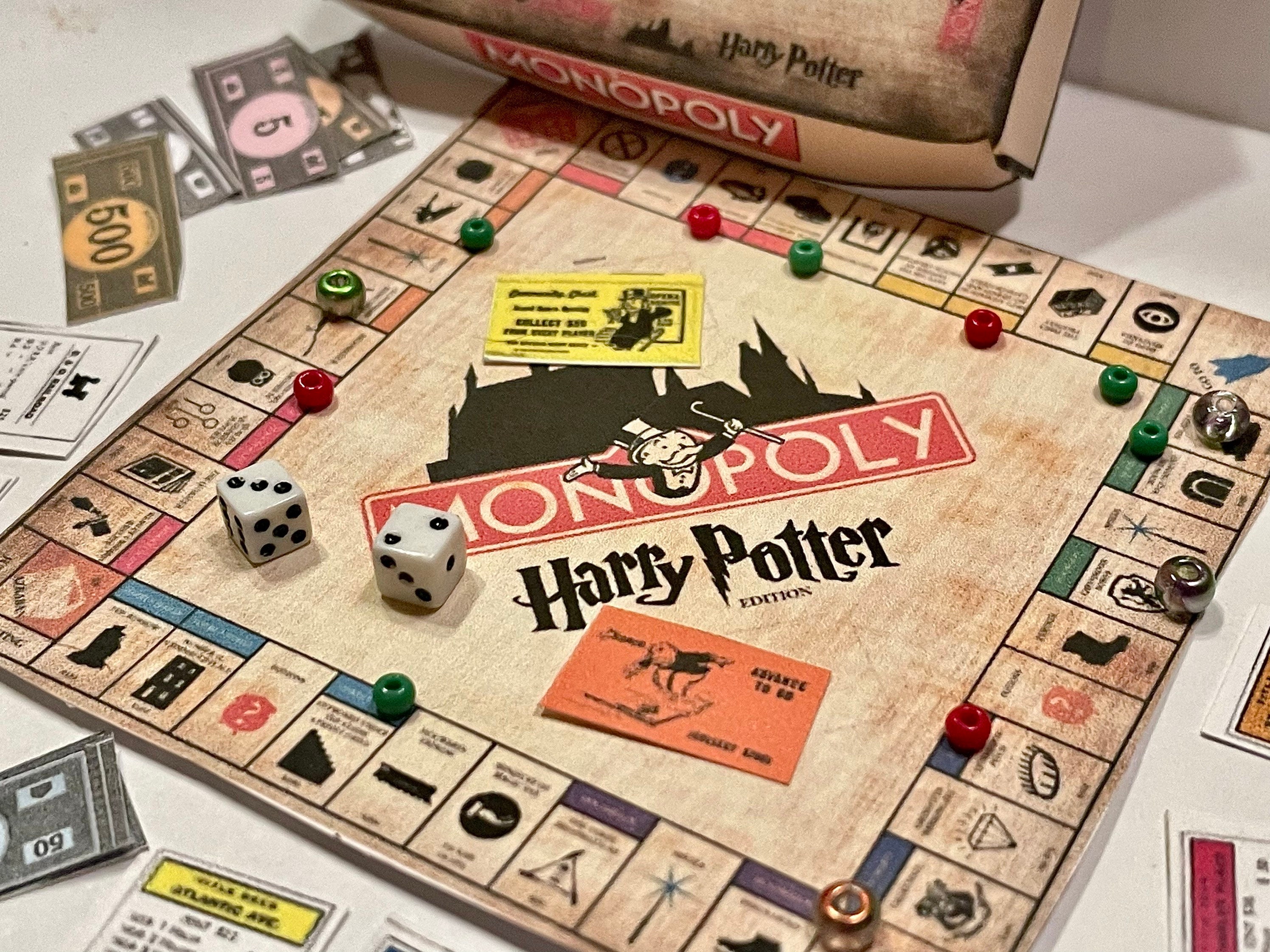 How To Make A Harry Potter Monopoly Board Game All Harry Pot