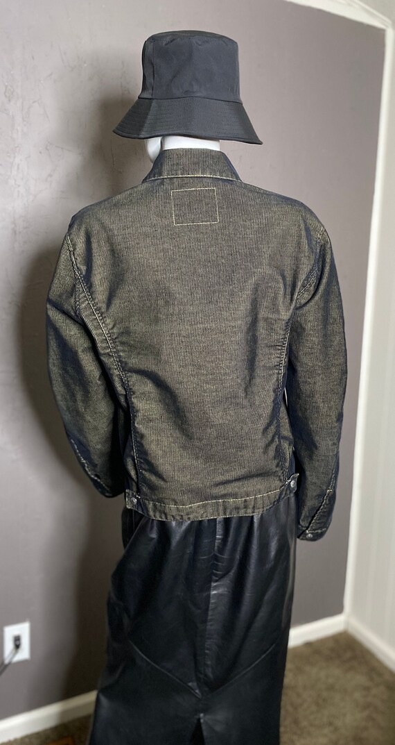 Y2K Vintage Levi’s Corduroy Engineer Jacket size Medi… - Gem