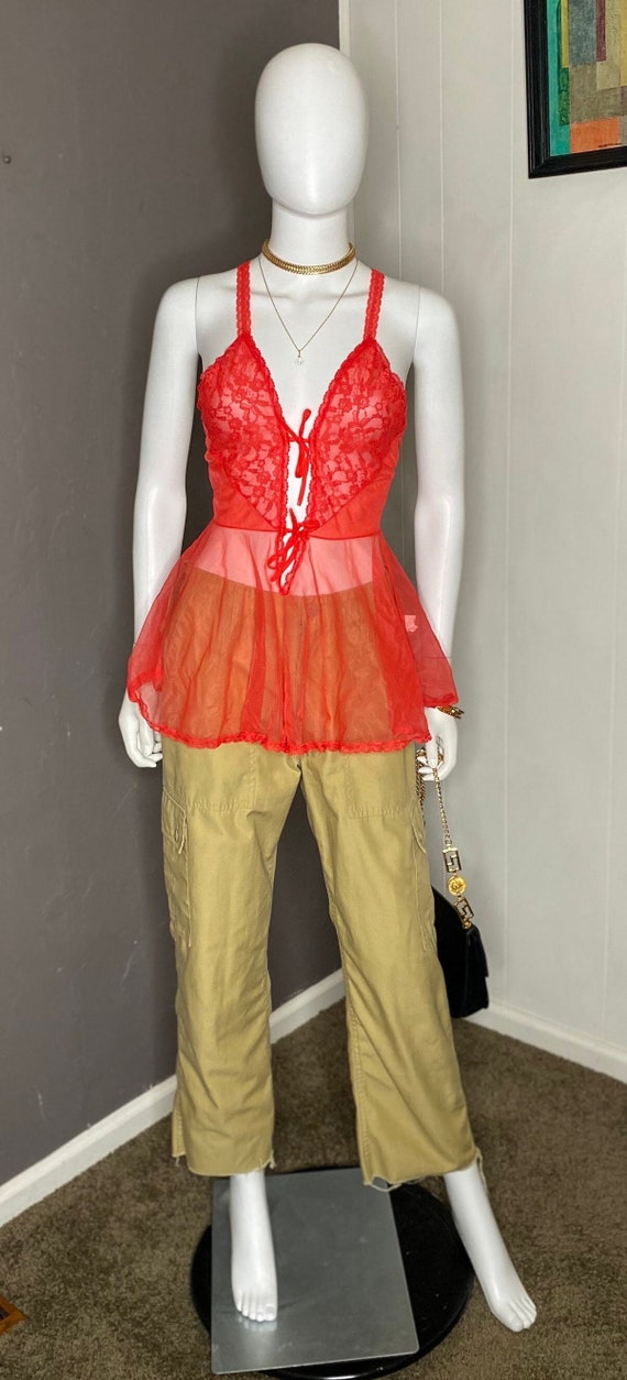 Vintage 60s red pandora - Gem