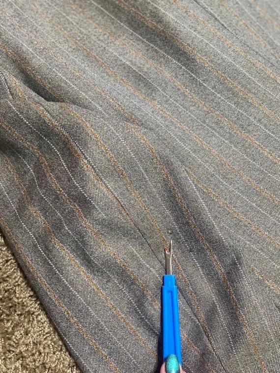 1960'sTweed Striped MOD Men’s Blazer by Sterling & Hu… - Gem