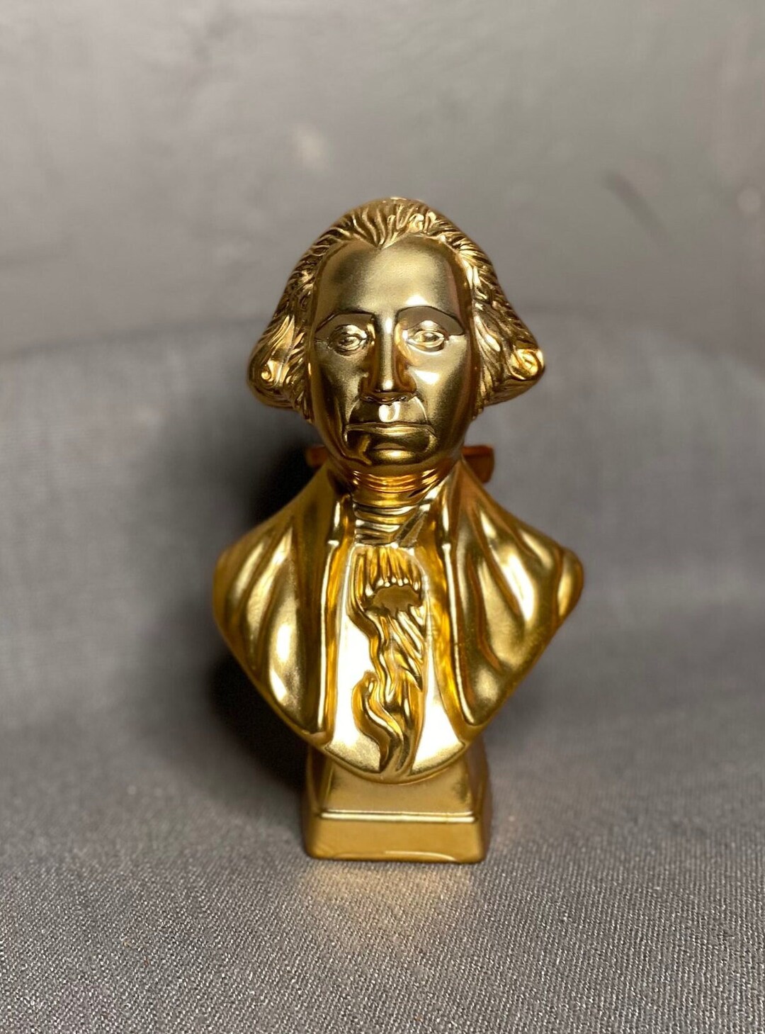 1970s Gold Bust of George Washington AVON Gold Bust Cologne - Etsy