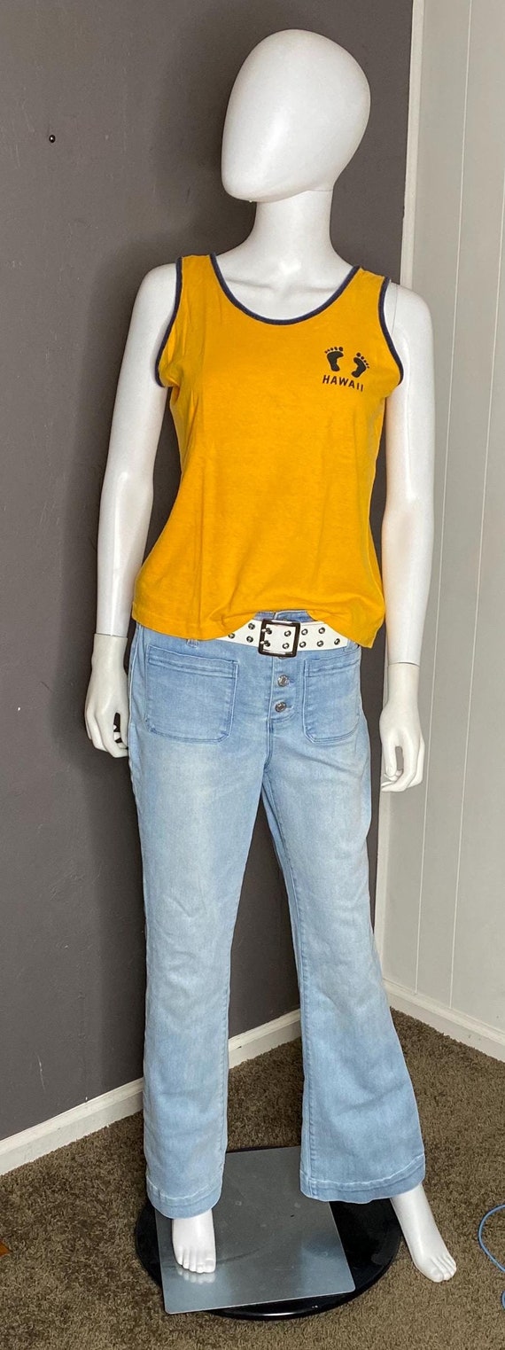 Vintage ringer tank top - Gem