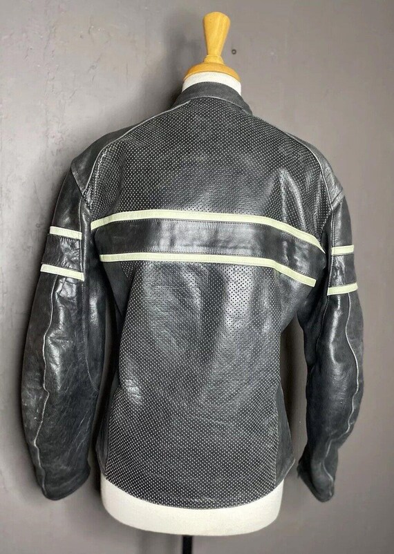 Cafe Racer Leather Motorcycle Jacket from Custom BILT… - Gem