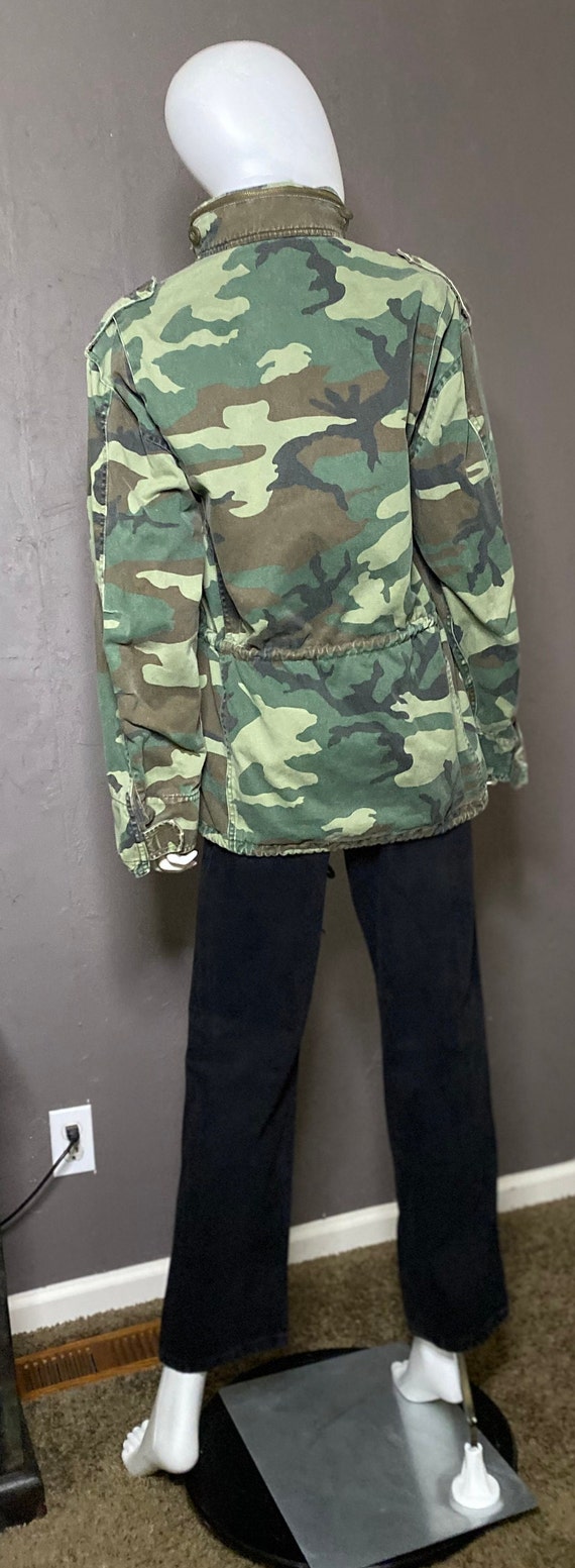 Vintage Rothco Camo Field Jacket Camo Parka with Hidd… - Gem