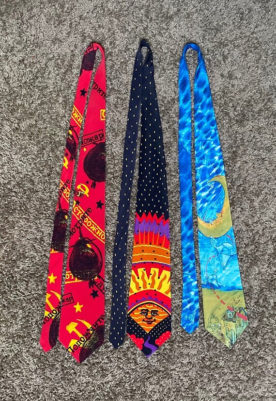 Vintage beatles ties - Gem