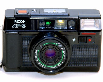 Ricoh AF-5 38mm F/2.8 Lens Vintage Film 35mm Point Shoot - Etsy