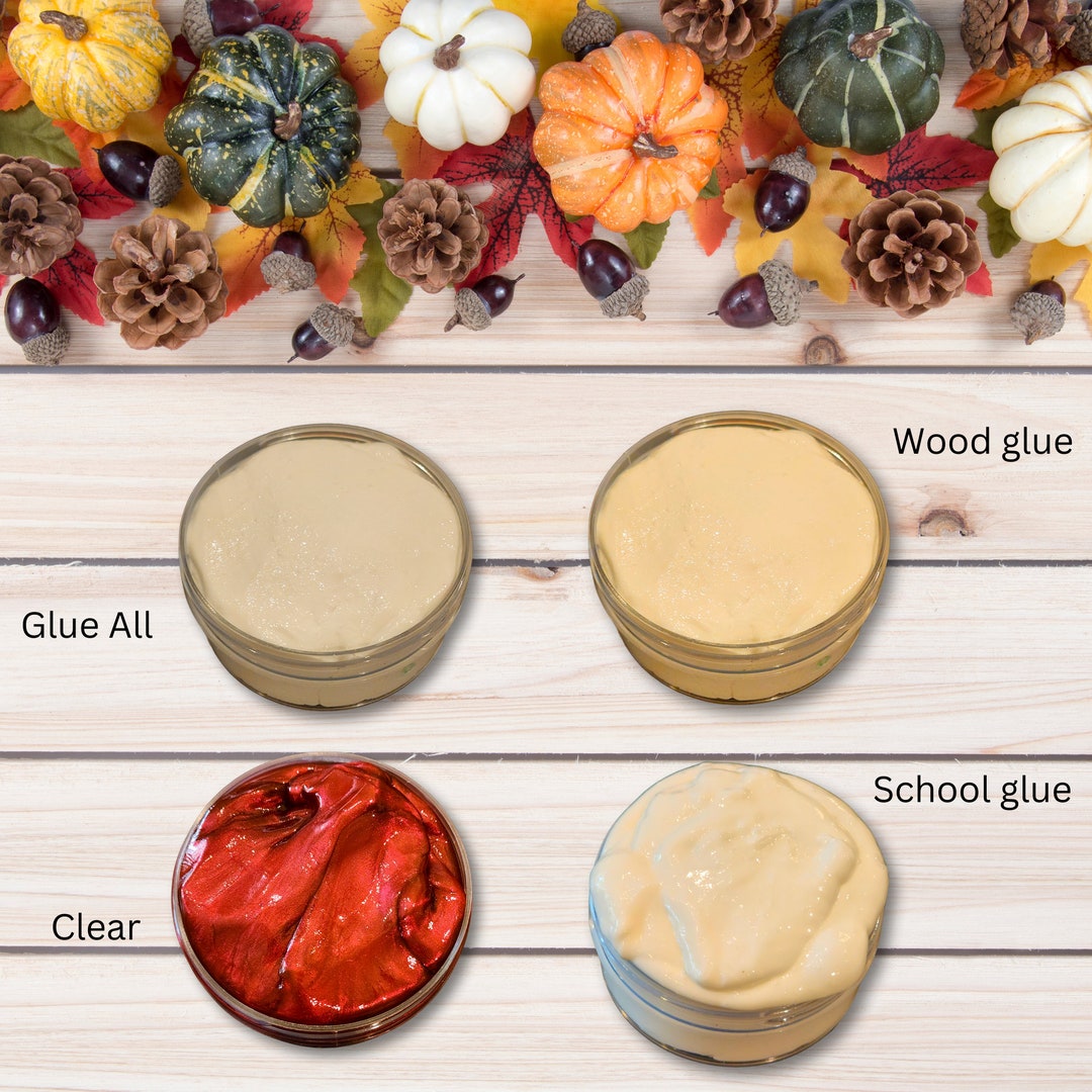 Glue Slime Texture Bundle 4 4oz Slime Samples Made With All - Etsy