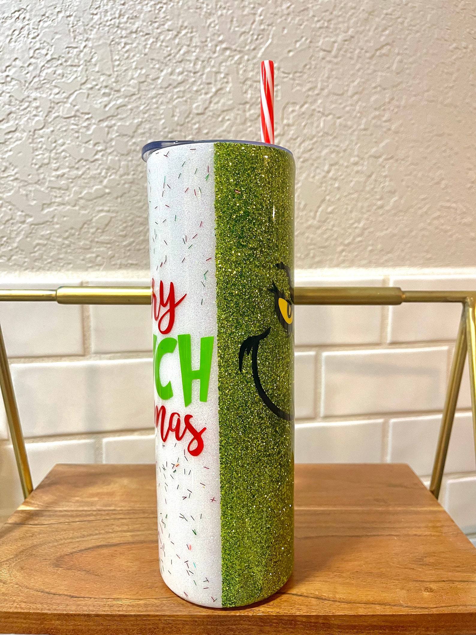 30oz Grinch Tumbler - Etsy