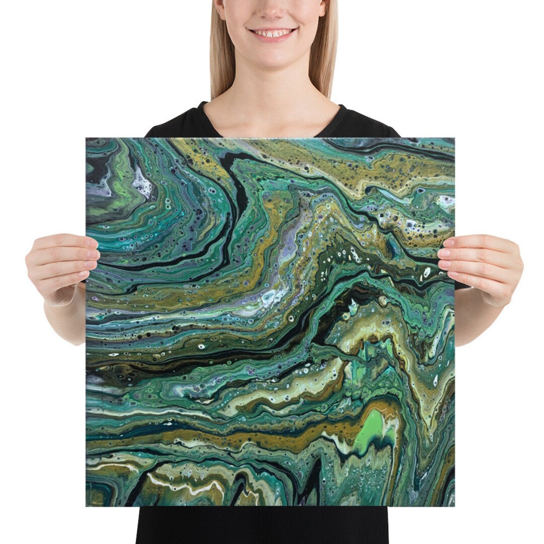 Emerald Purger - Light Code Painting (poster) - Etsy