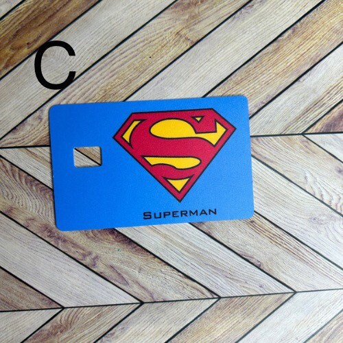 Superhero Credit Card Skin, Heros Credit Card Sticker, Credit Card ...