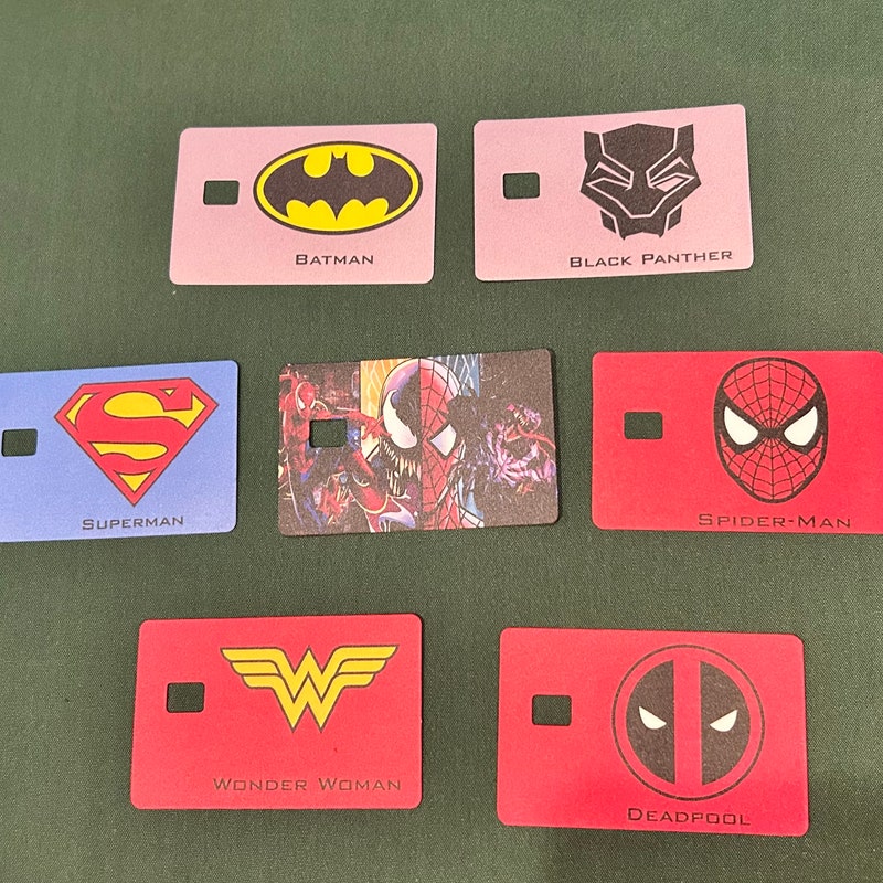 Credit Card Stickers - Etsy