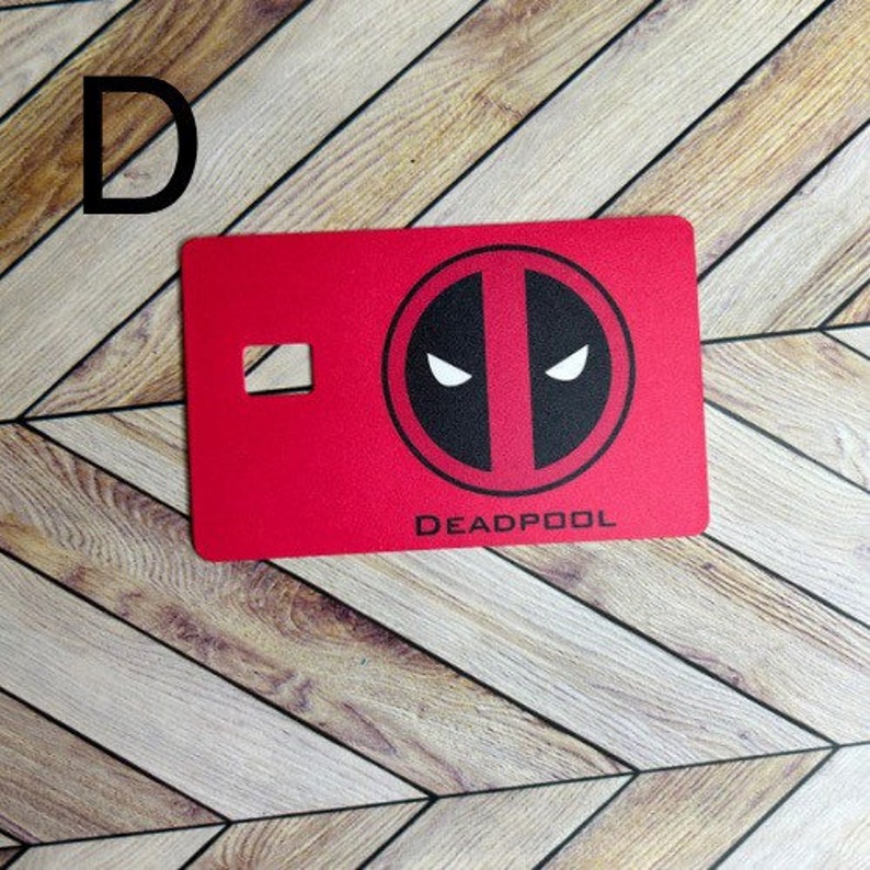 Superhero Credit Card Skin, Heros Credit Card Sticker, Credit Card ...