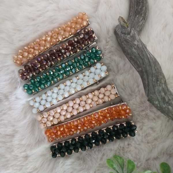 Beaded Hair Piece - Etsy