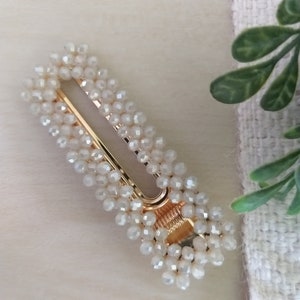 Crystal Beaded Hair Clips, Gold Color Hair Clip, Hair Accessories, Hair ...