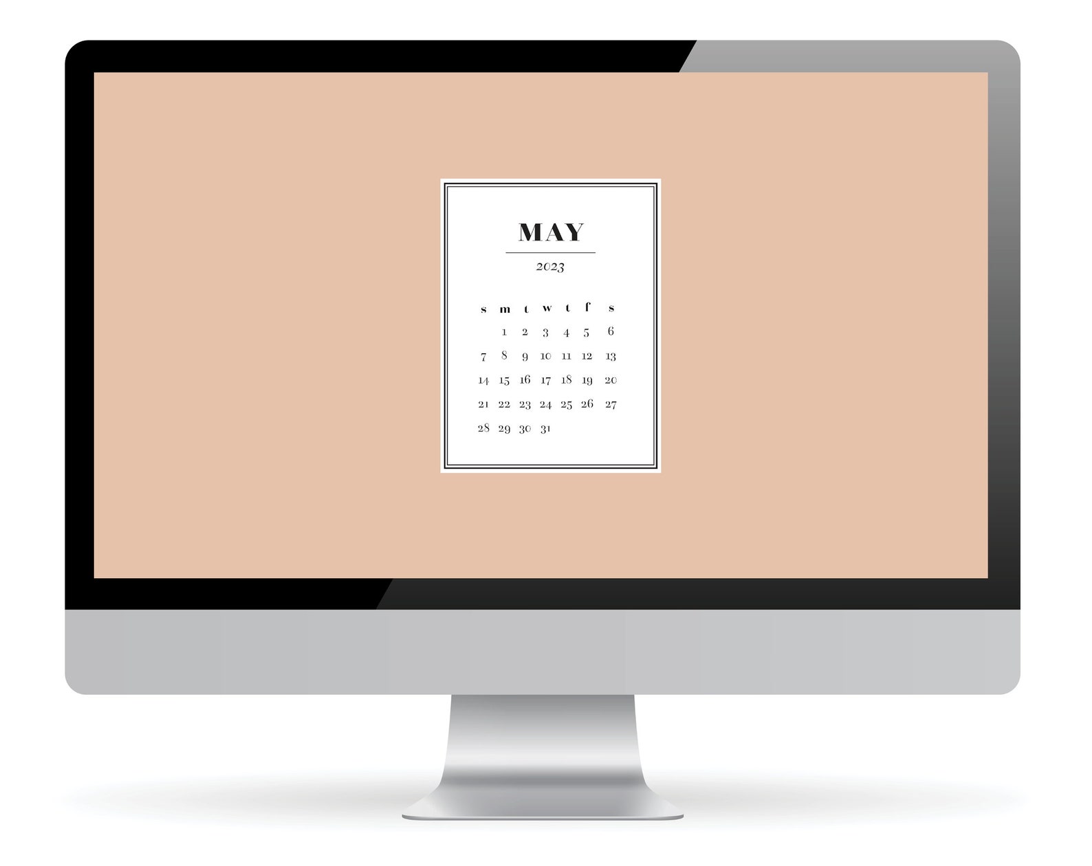 2023 DIGITAL CALENDAR WALLPAPER | Laptop Background, Desktop Background ...