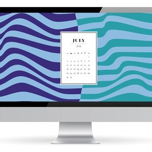 2023 DIGITAL CALENDAR WALLPAPER | Laptop Background, Desktop Background ...