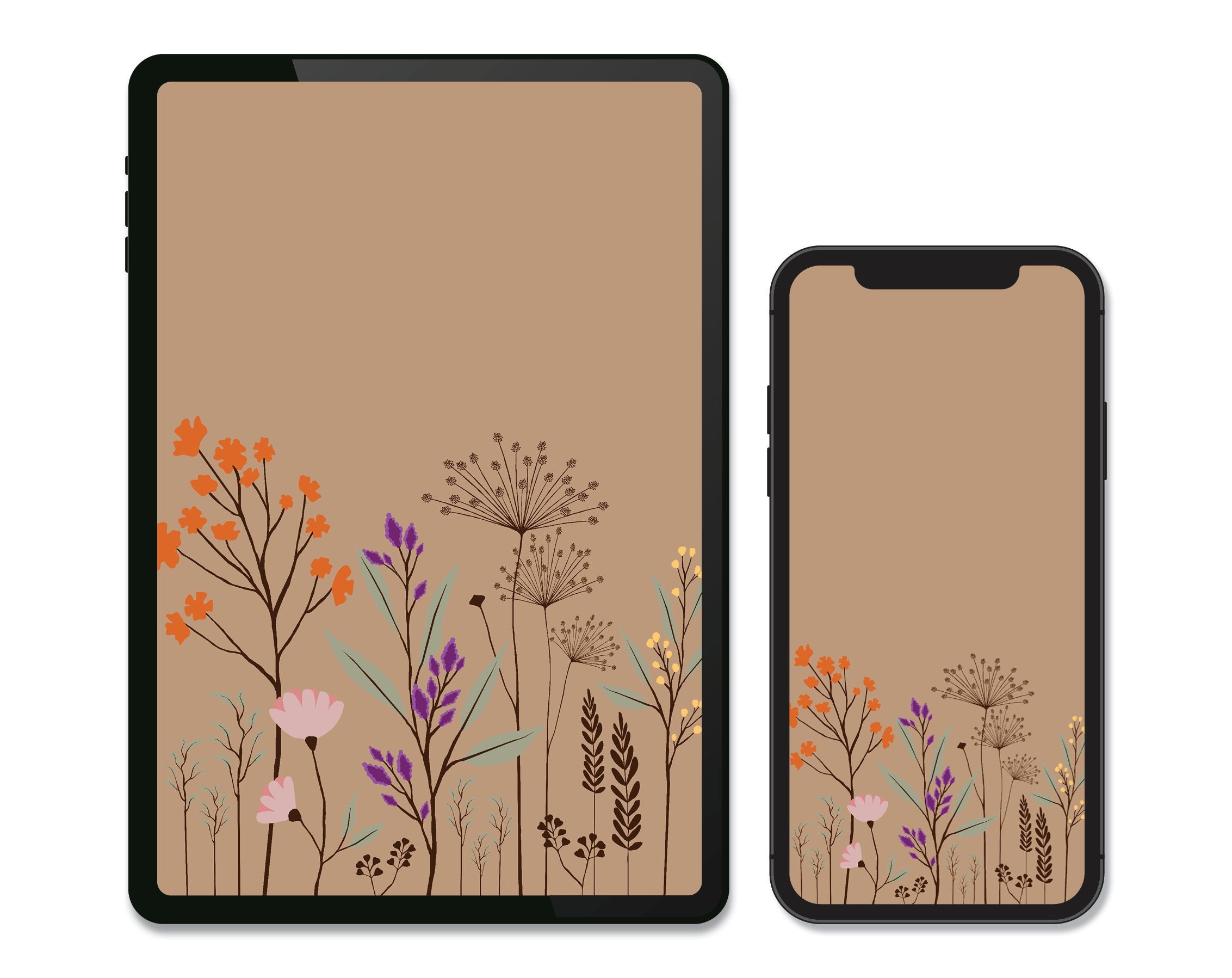 GARDEN DIGITAL WALLPAPER | Smartphone & Tablet Backgrounds | Digital ...