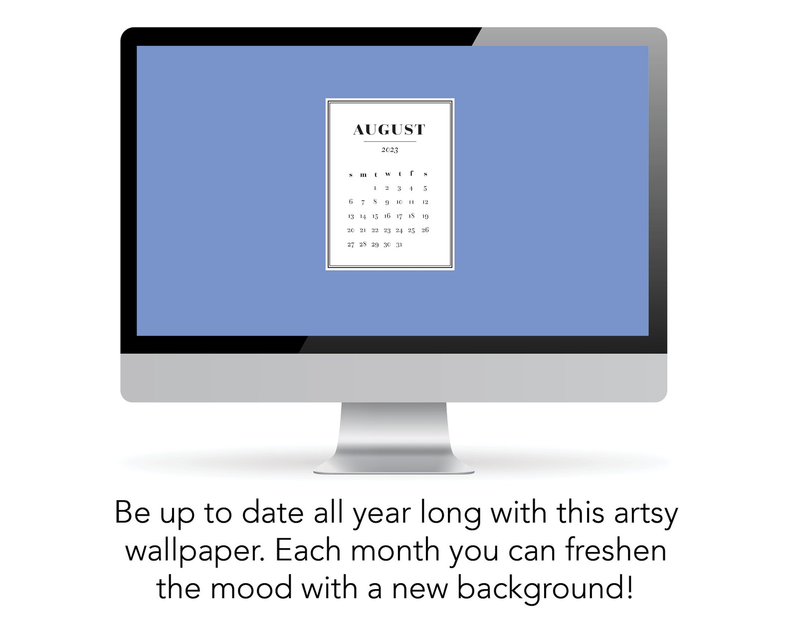 2023 CALENDAR, DIGITAL WALLPAPER | Laptop, Desktop Background | Digital ...