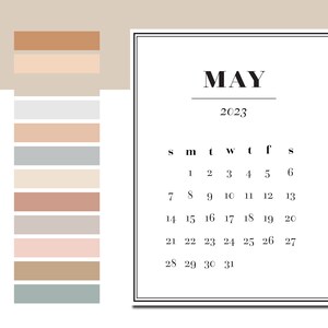 2023 DIGITAL CALENDAR WALLPAPER | Laptop Background, Desktop Background ...