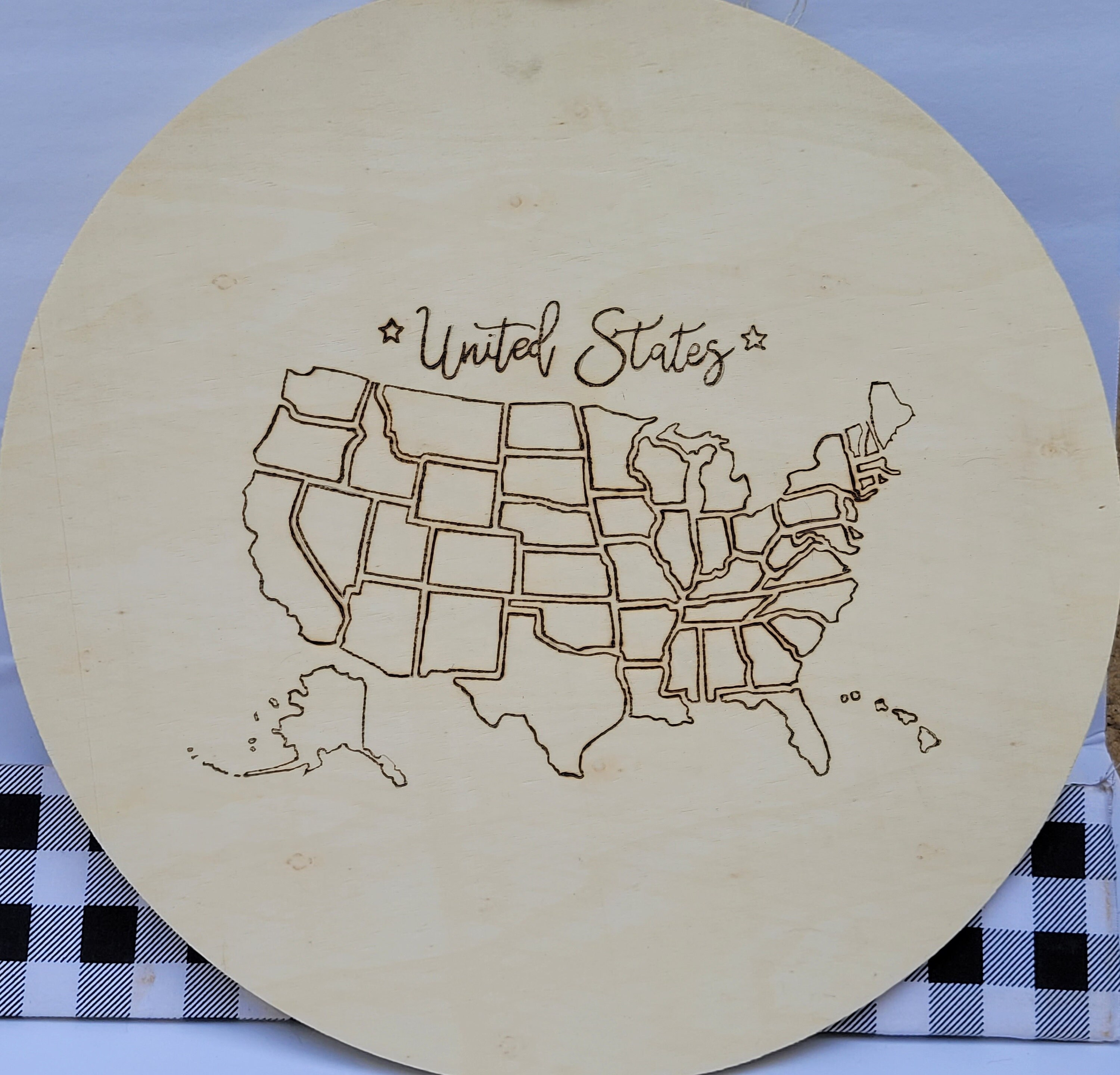 Customizable United States Travel Map - Etsy