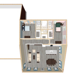 3 Bedroom Traditional Cape Cod Style House Plans, Two Story ...