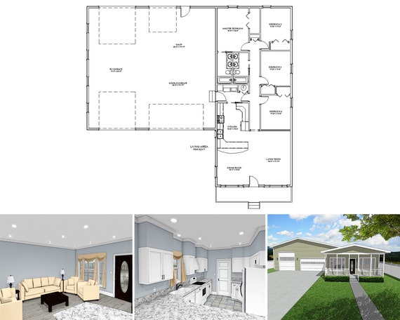 Planos De Planta De Estilo Rancho Grande Tipos De Casas En New Jersey