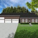 3 Bedroom Traditional Cape Cod Style House Plans, Two Story ...