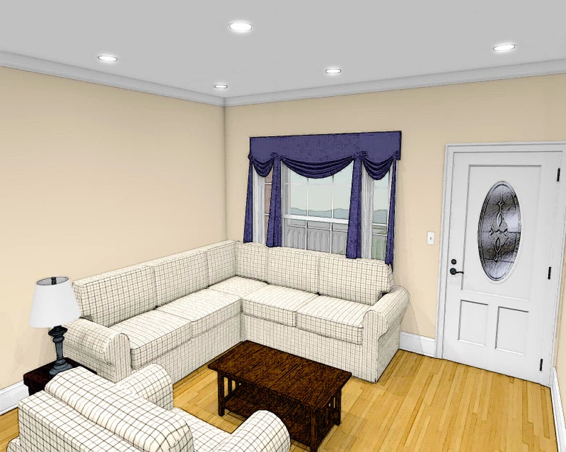 3 Bedroom Ranch Style House Plans, 3/2, 1209 Square Feet, 51'x46 ...