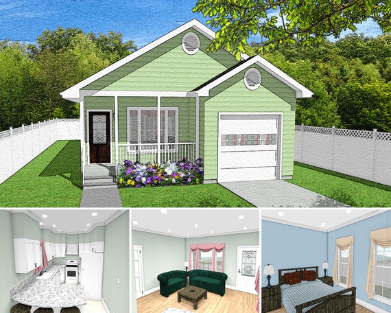 700sf Floor Plans One Story Bungalow Bungling The Bungalow And The