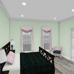 3 Bedroom Traditional Cape Cod Style House Plans, Two Story ...