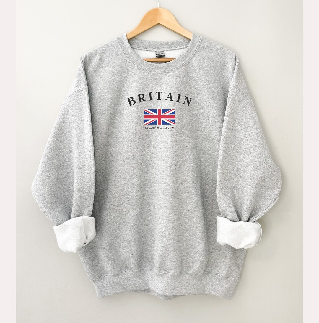Unisex Britain Sweatshirt - British Sweatshirt - Vintage Style ...