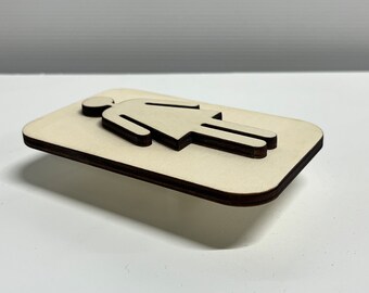 Pictogramme CB, Espèces et Chèque en gravure, Signalétique Bois ...