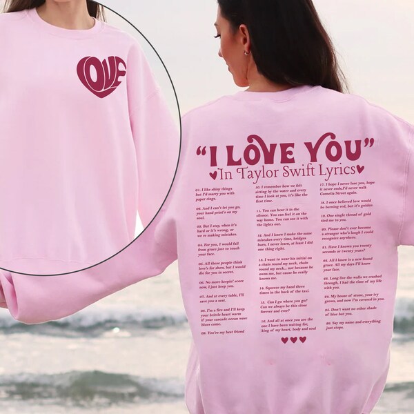 I Love You Etsy