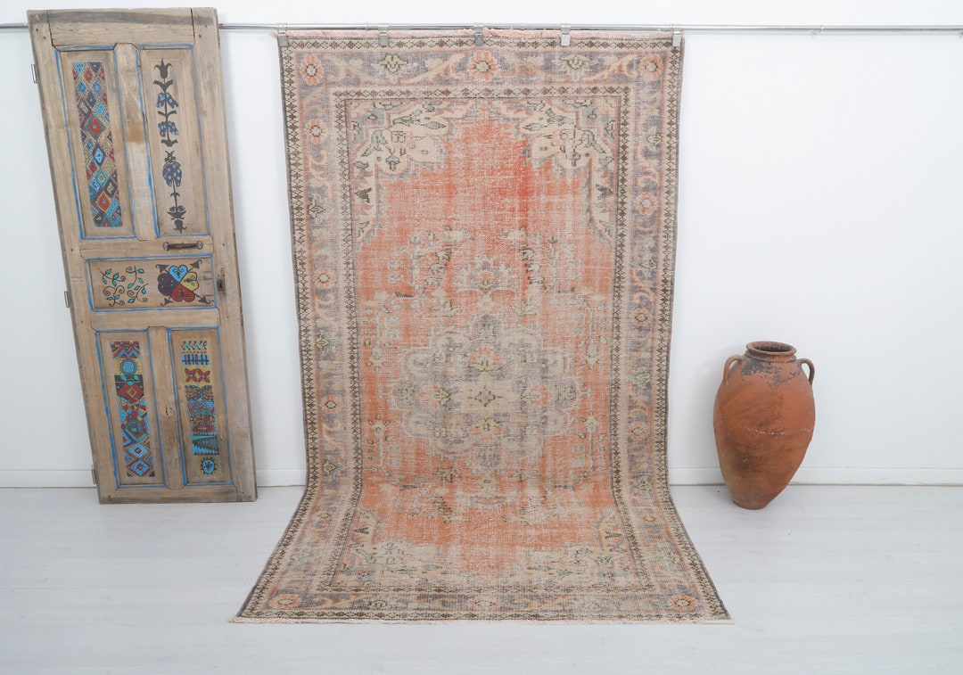 Soft Carpet, Traditional Rug, Living Room Rug, Handwoven Rug, 5x9 ...