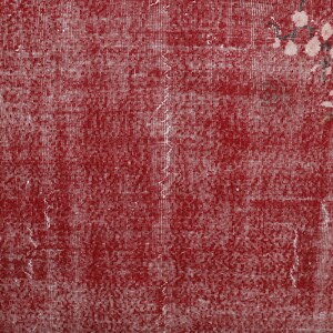 6.8 X 9.5 Ft Red Rug, Antique Red Rug, Home Decor, Wool Red Rug ...