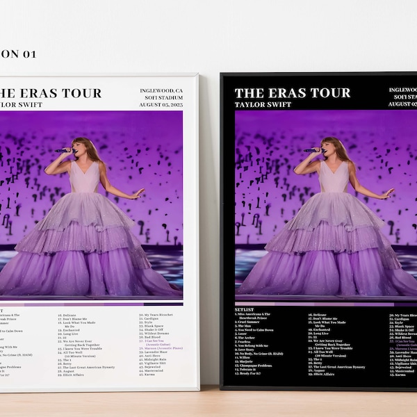 Seattle Eras Tour Poster - Etsy Israel