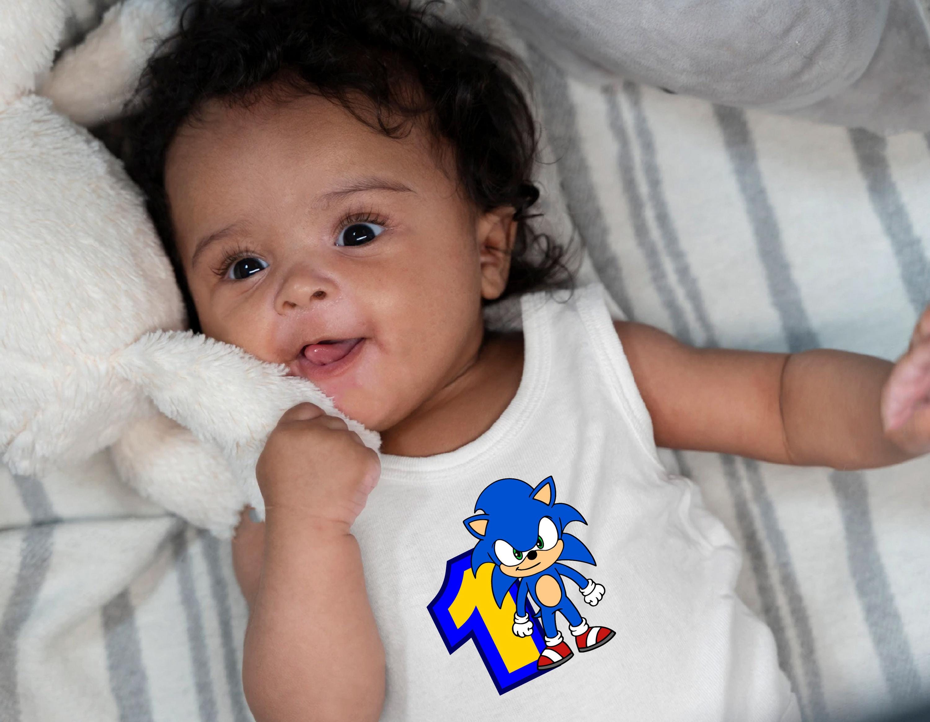 Baby Sonic Svg, Birthday Numbers PNG SVG Sonic Png Numbers SVG Layered ...