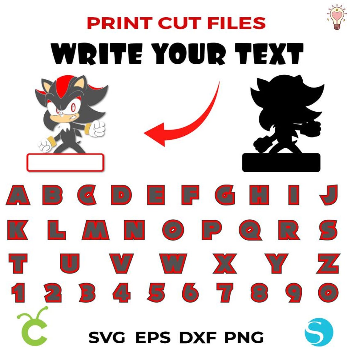 Sonic SVG Letters, Personalized Birthday Banner, Letters Svg Layered ...