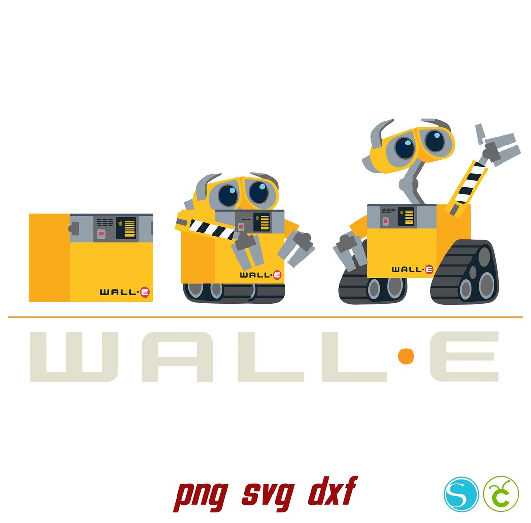 Wall-e Art Svg, Wall-e Png, Wall-e Svg, Wall-e Shirt Diy Svg, Wall-e ...