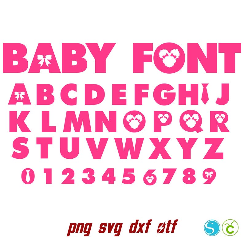 Afro Baby Girl Boss Font Svg, Afro Boss Baby Font, Baby Boss Letters ...