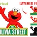 Street Sign Svg, Street Birthday Banner Diy, Street SVG Cricut Layered ...