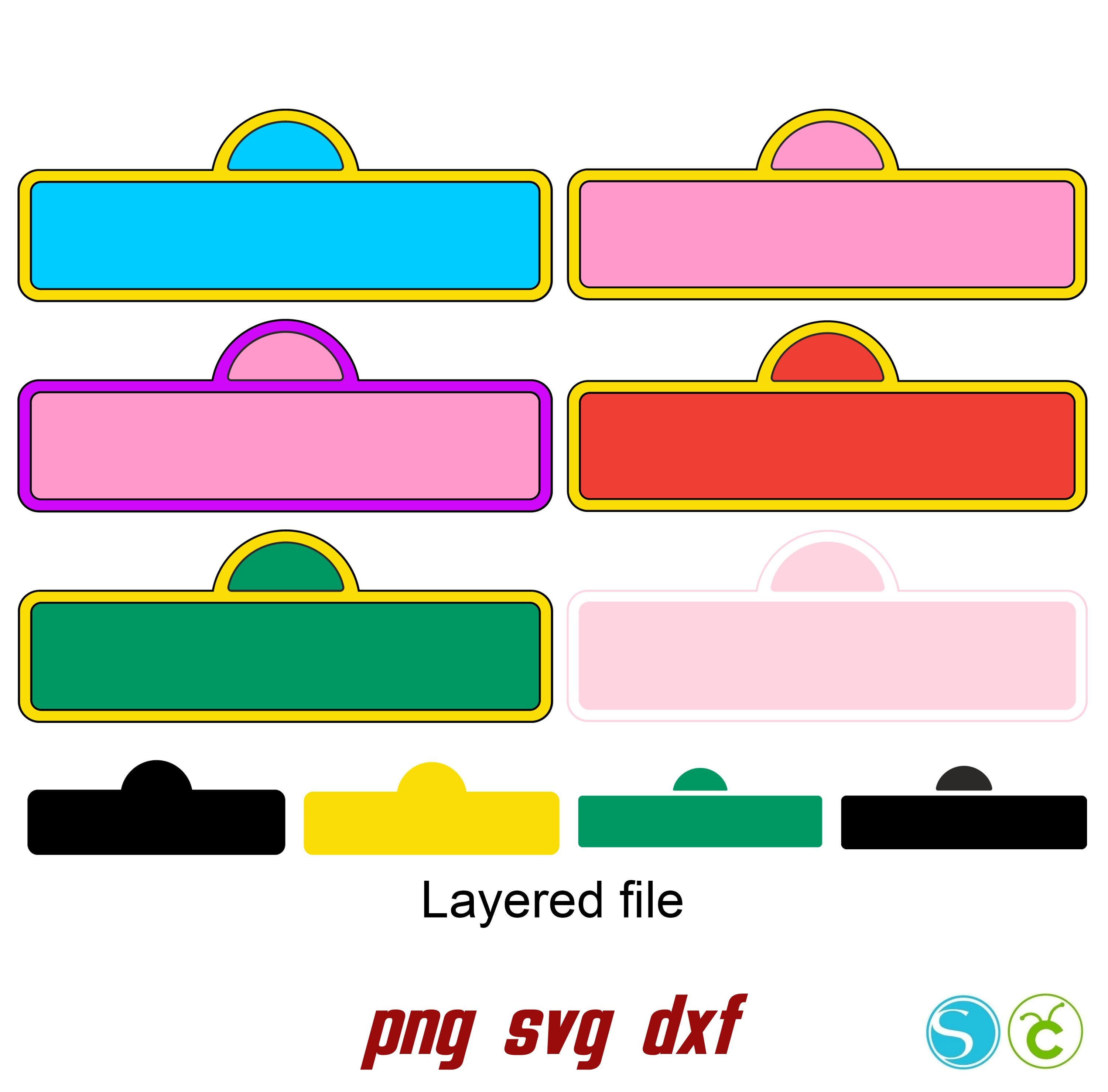 Street Sign Svg, Street Birthday Banner Svg, Street SVG Cricut Layered ...